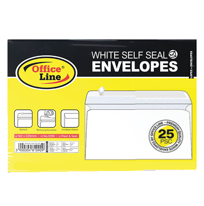 Material Zyre :: Zarf, 162x229, 25 copë, Office Line