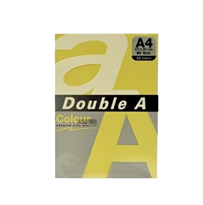 Material Zyre :: Double A Letër me ngjyrë 80gsm A4 1/100 Butter