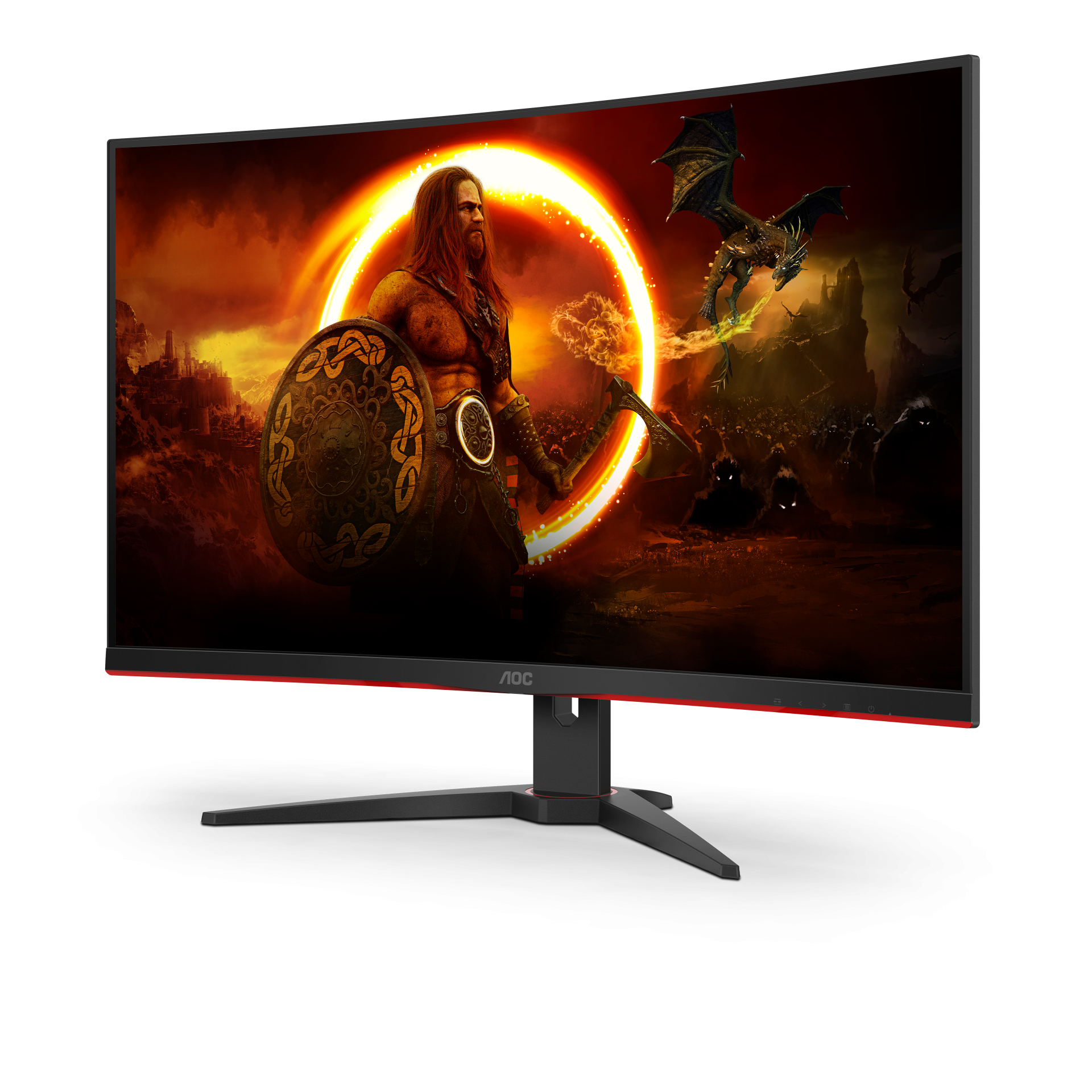 Elektronikë :: Kompjuterë :: Monitor :: AOC Monitor C32G2ZE/BK 31.5 ...