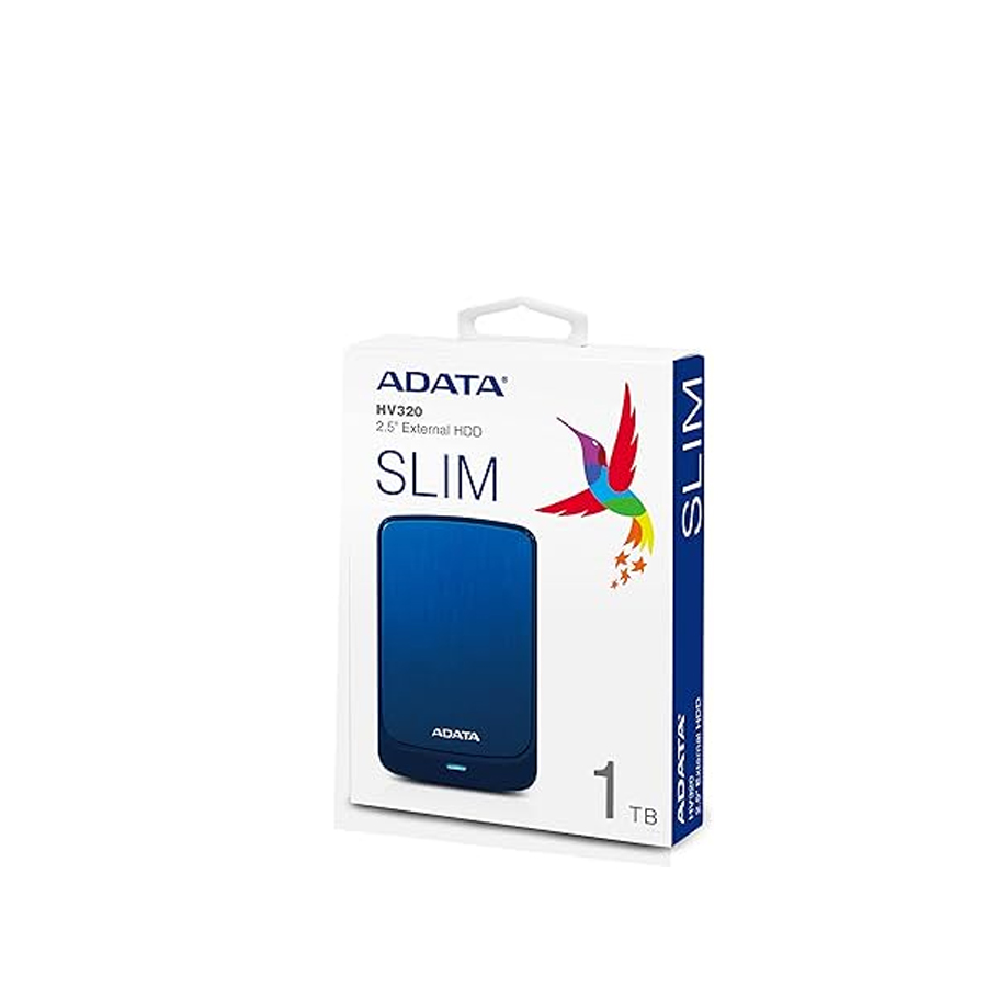 Elektronikë :: Adata External HDD SLIM AHV320-1TU31-CBL
