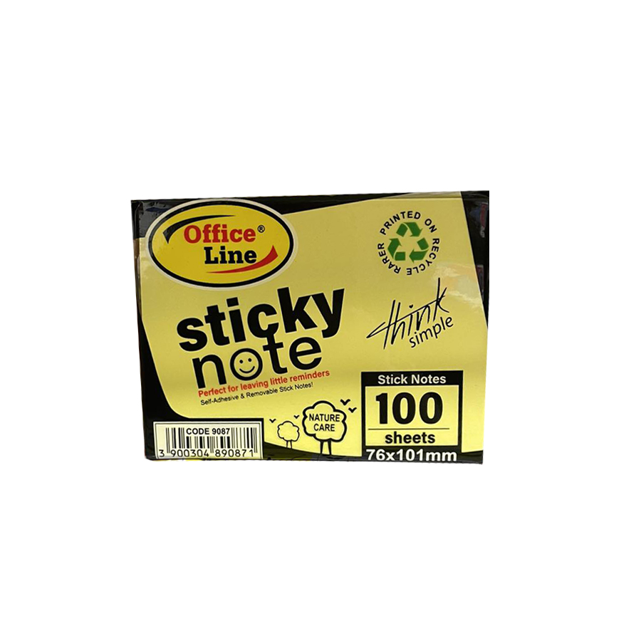 Material Zyre :: Fatura & paragona :: Sticky note 1/1 9087, Office Line